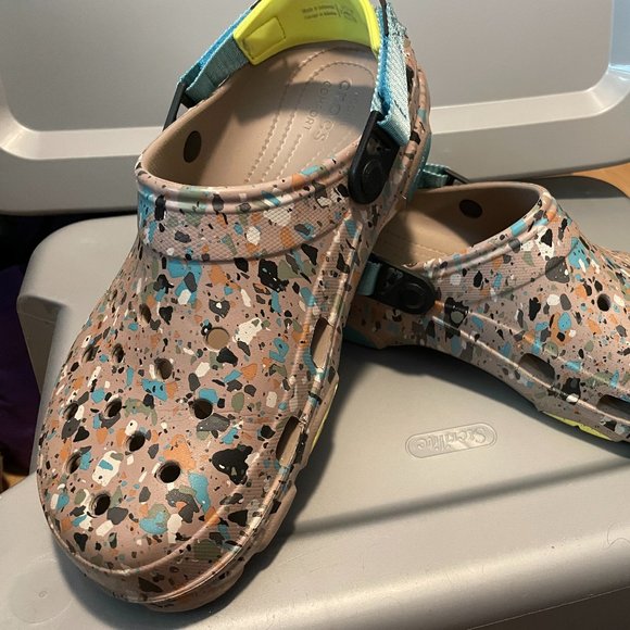 CROCS | Shoes | Crocs Classic All Terrain Splatter Clog Size 1 Barely ...